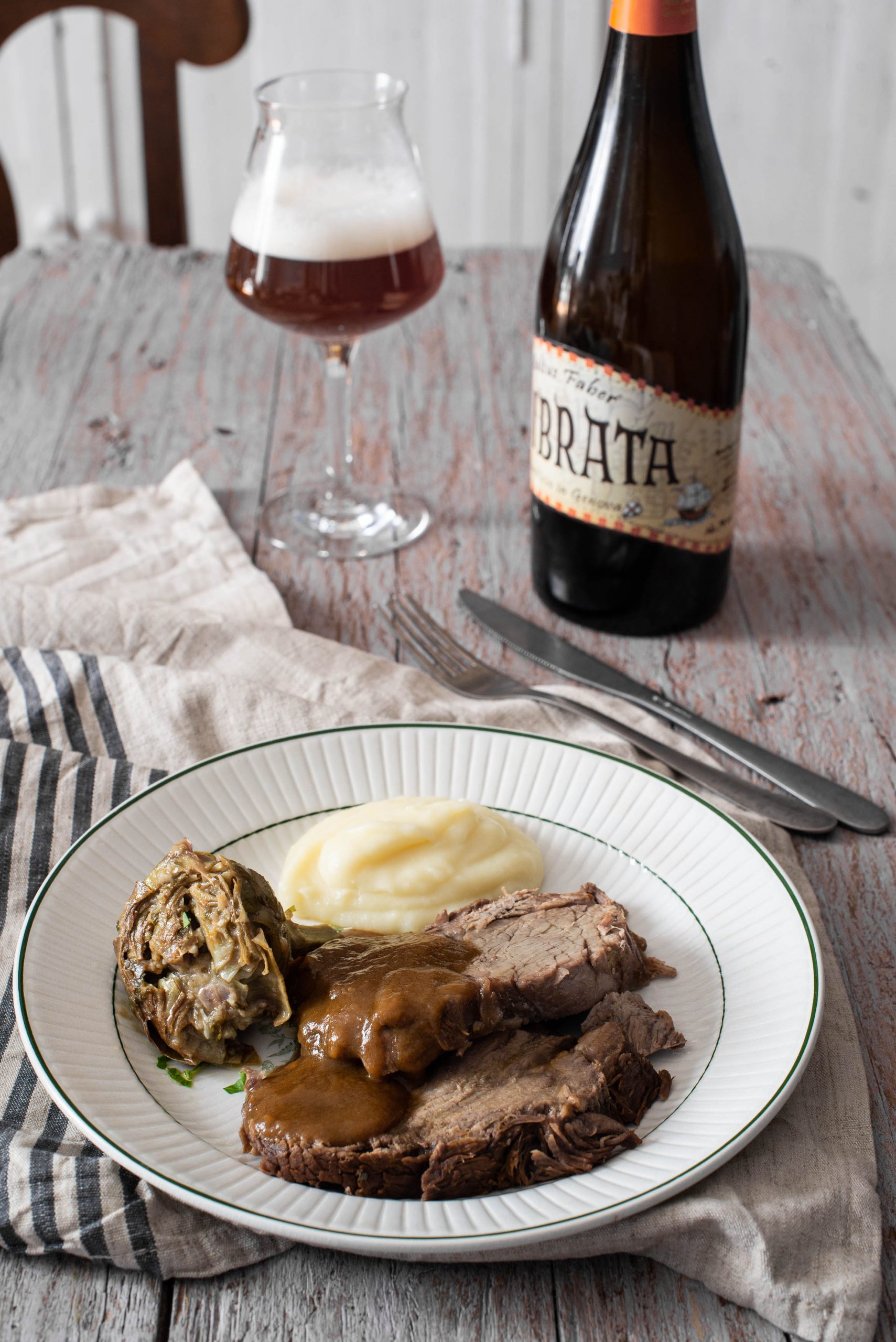 Brasato alla birra Maltus Faber | NONDISOLOPANE